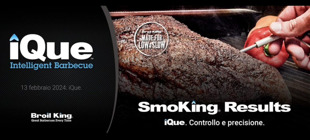 Broil King presenta iQue, il barbecue a gas del futuro. - Agenzia Carletti
